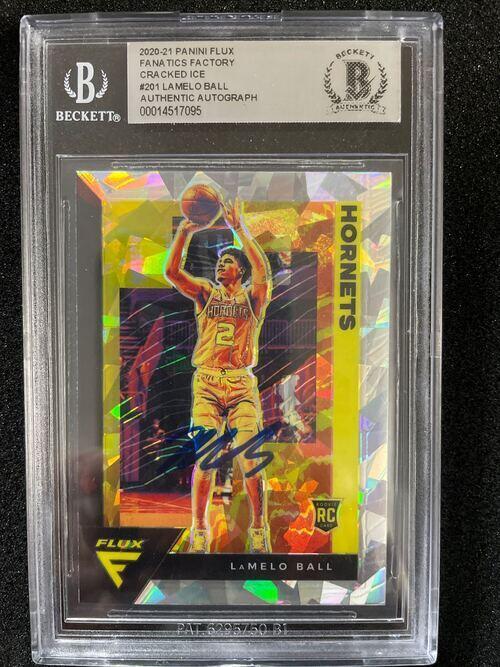 LaMelo Ball Signed Rookie Card Beckett Auth | Bismarck, ND