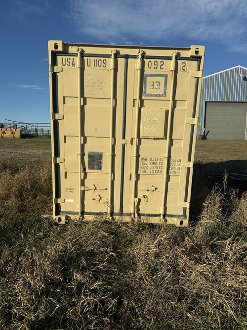 8x8 shipping container 1500 | Baldwin, ND