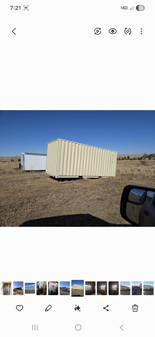 8x20 shipping container one trip | Baldwin, ND