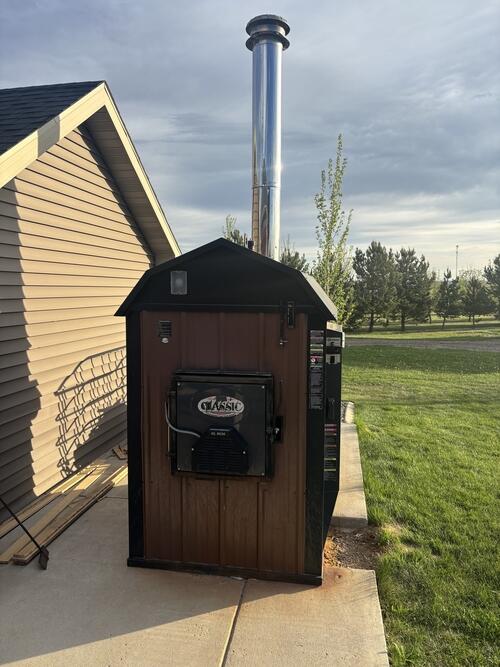 Central Boiler CL 5036 wood boiler. Bought new in 2014. Has not been ...