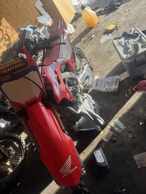 The bike is a 2022 Honda crf450rwe thing runs great and absolutely rips only | Fargo, ND