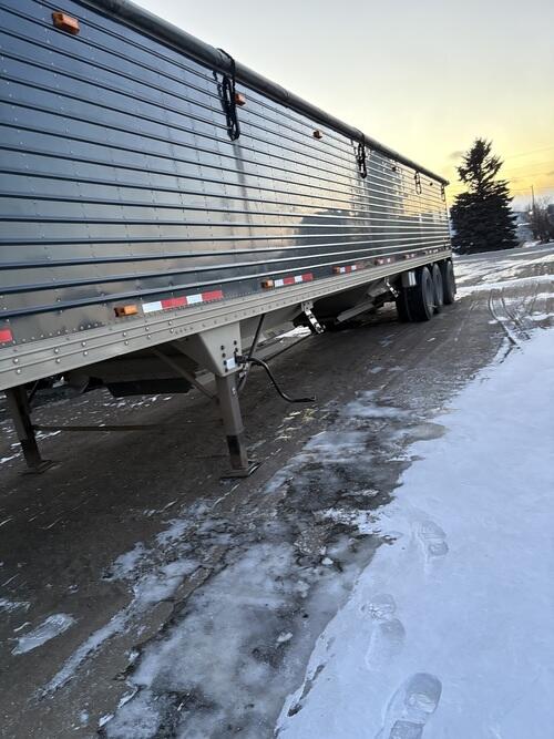 2014 Timpte Triple Axle Hopper Trailer. 78 inch sides 50ft long, 3rd ...