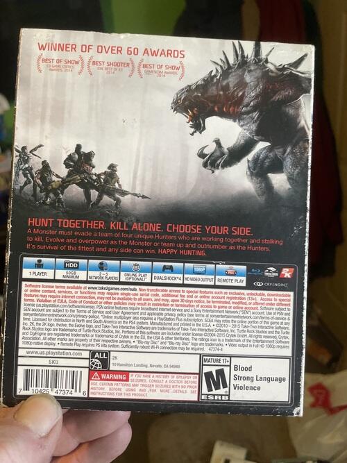 Evolve game for PS4 | Mandan, ND
