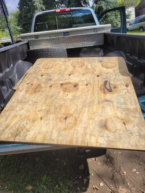 48x42 plywood. 1/2 inch thick (33) | Bismarck, ND